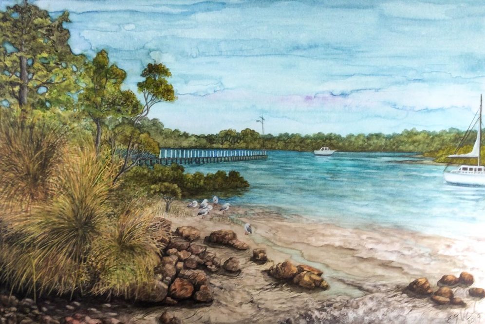 Low Tide at Warneet – Joan Vida